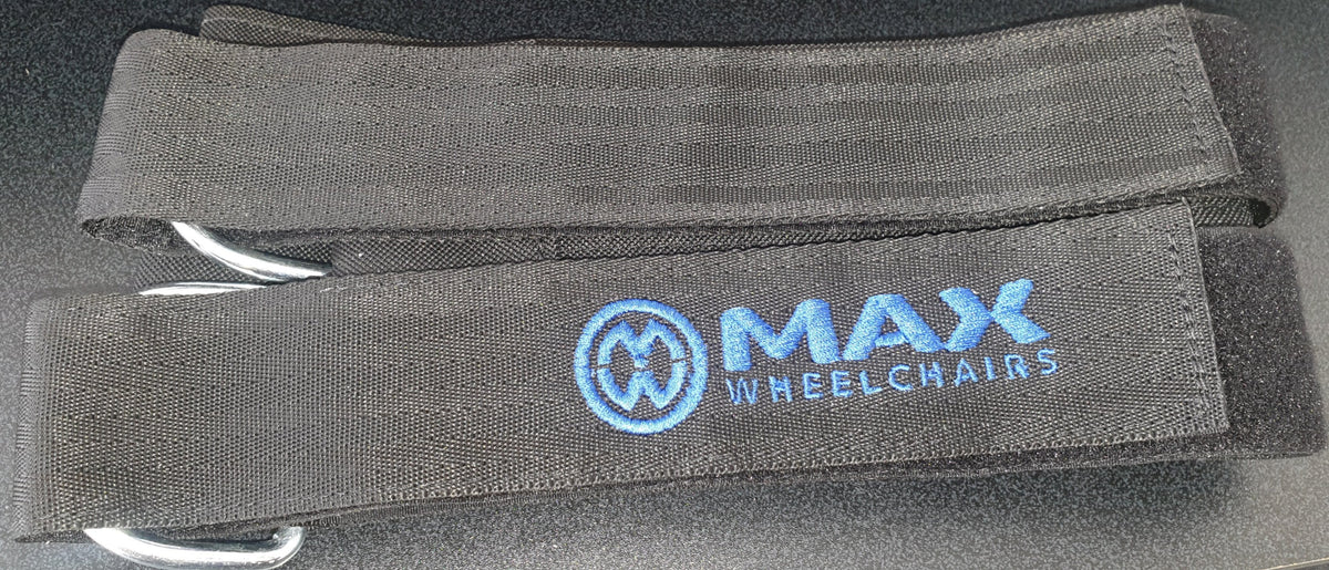Double Velcro wheelchair sport strap with D Rings – Max Wheelchairs